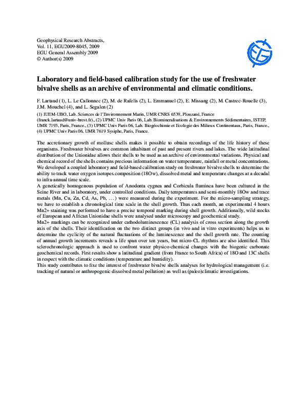 (PDF) Laboratory and field-based calibration study for the use of ...