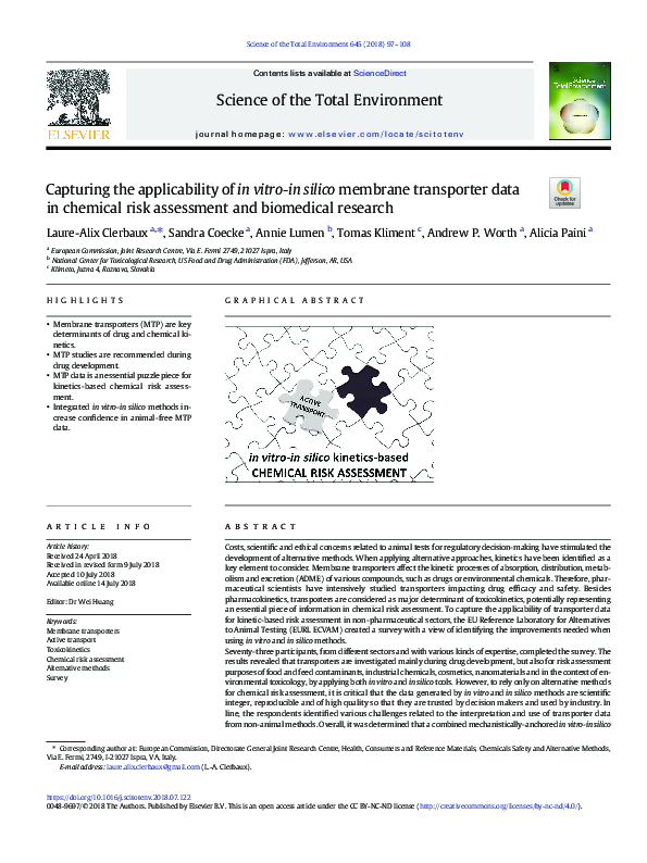 (PDF) Capturing the applicability of in vitro-in silico membrane ...