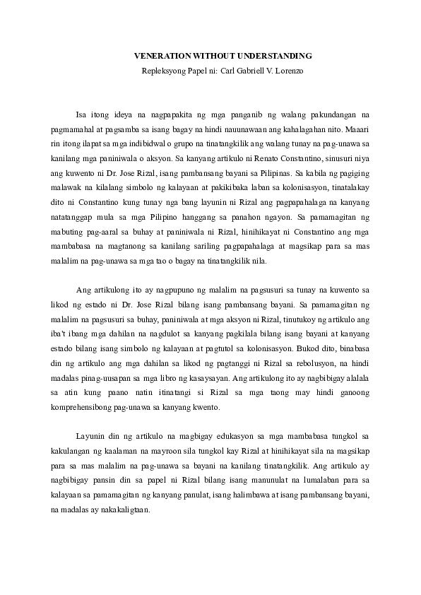 (PDF) Veneration Without Understanding