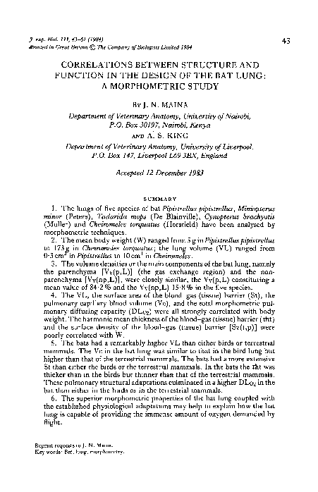 (PDF) Correlations between structure and function in the design of the ...
