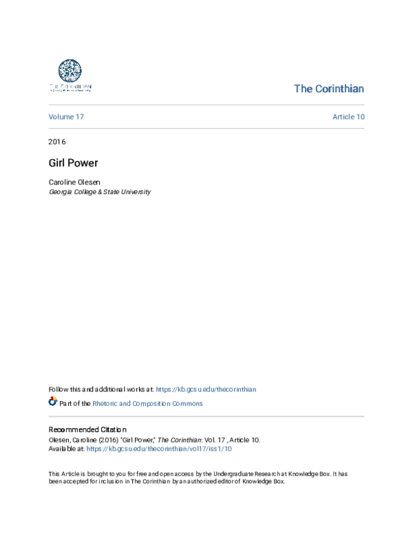 (PDF) Girl Power