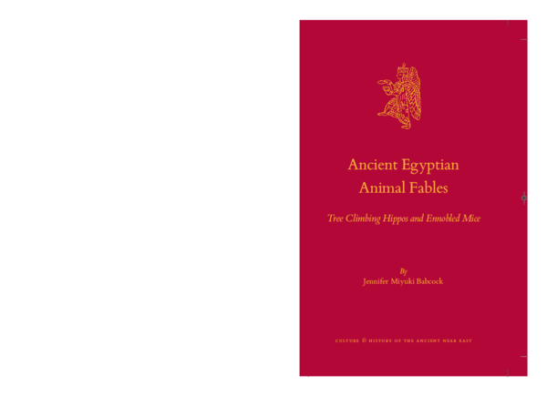 (PDF) Ancient Egyptian Animal Fables: Tree Climbing Hippos and Ennobled ...