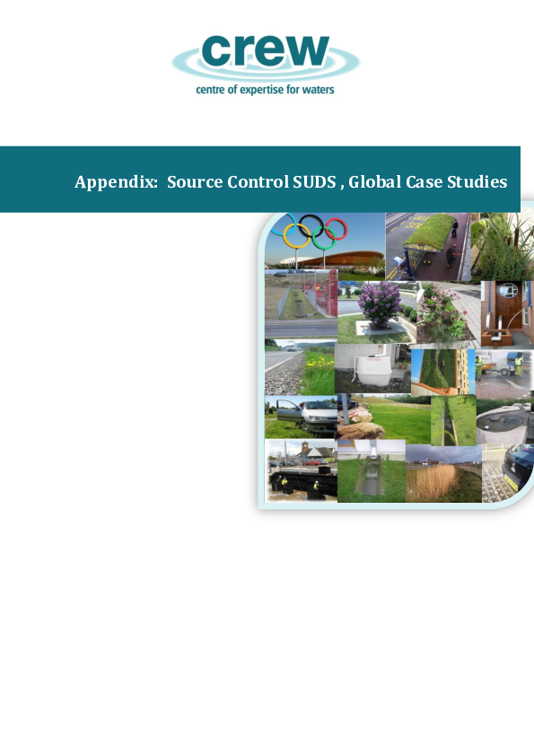 (PDF) Source Control SUDS: Global case studies