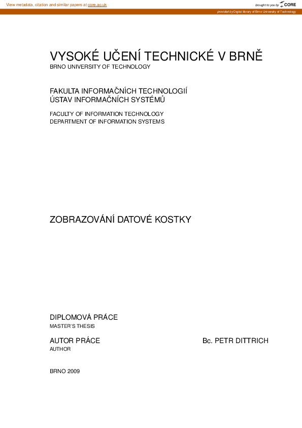 (PDF) Data Cube Visualization | Petr Dittrich - Academia.edu