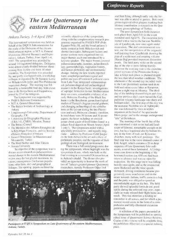 (PDF) Conference Reports