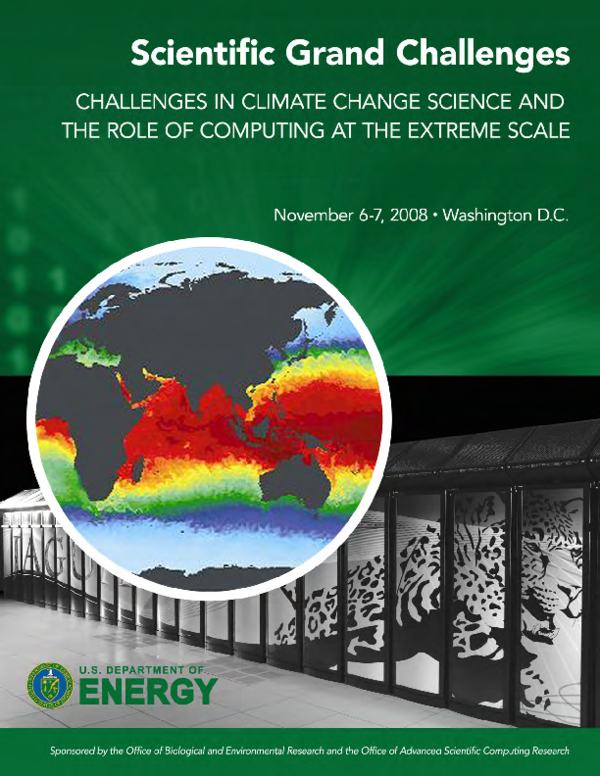 (PDF) Scientific Grand Challenges: Challenges in Climate Change Science ...
