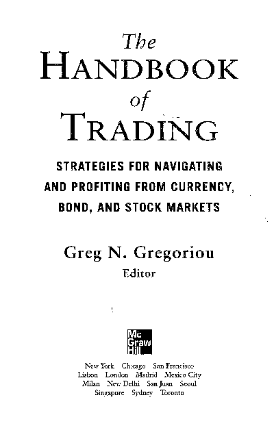 (PDF) The Handbook of Trading: Strategies for Navigating and Profiting ...