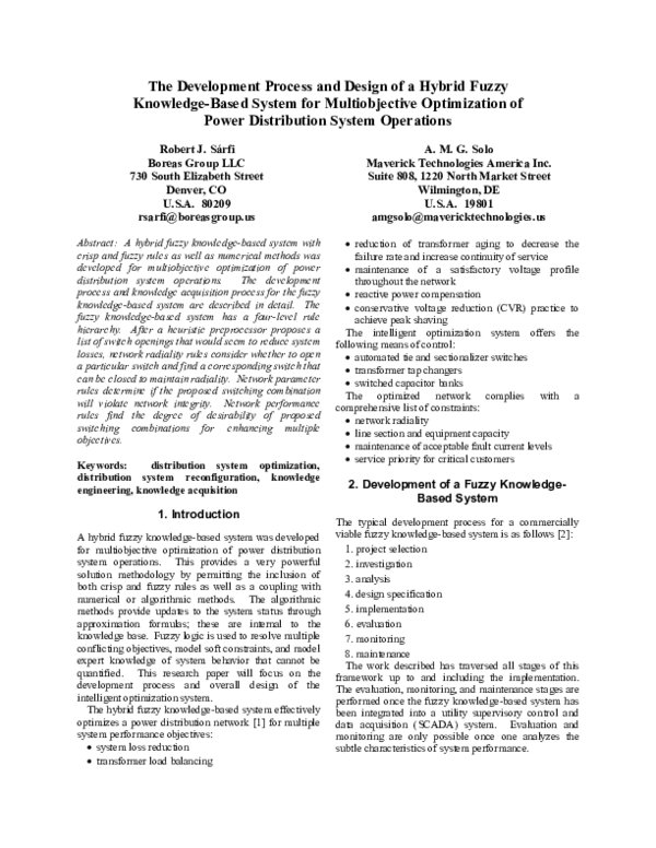 (PDF) The Development Process and Design of a Hybrid Fuzzy Knowledge-Based System for ...