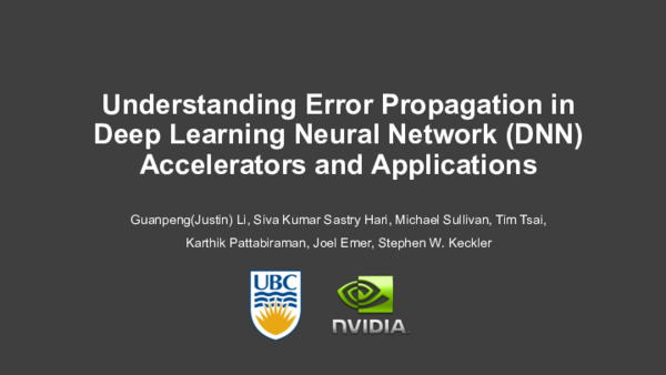 (PDF) Understanding error propagation in deep learning neural network ... (PDF) Understanding error propagation in deep learning neural network ...