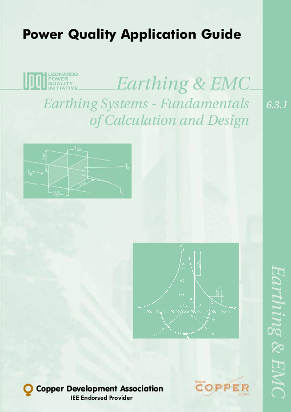 (PDF) Earthing systems fundamentals of calculation