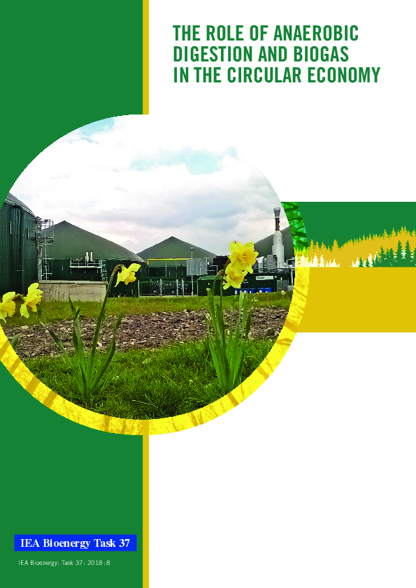 (PDF) The role of Anaerobic Digestion and Biogas in the Circular Economy