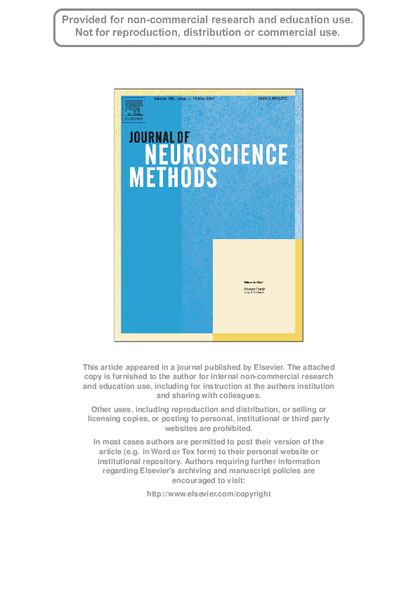 (PDF) Serial sectioning for examination of photoreceptor cell ...
