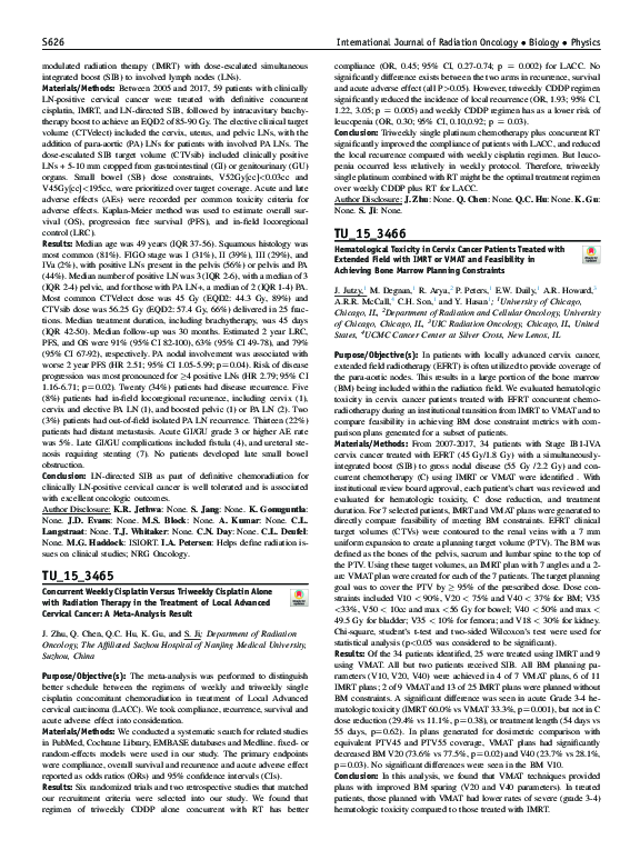 (PDF) Hematological Toxicity in Cervix Cancer Patients Treated with ...