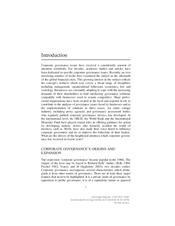 (PDF) Introduction: Legal Perspectives