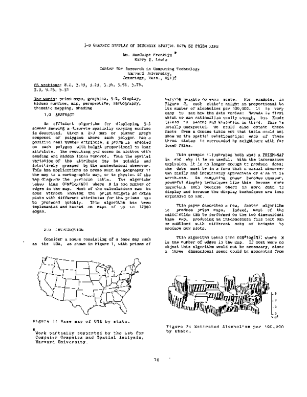 (PDF) 3-D graphic display of discrete spatial data by prism maps