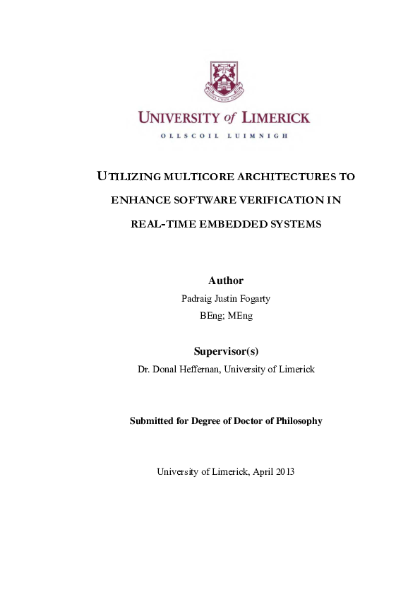 Pdf Utilizing Multicore Architectures To Enhance Software