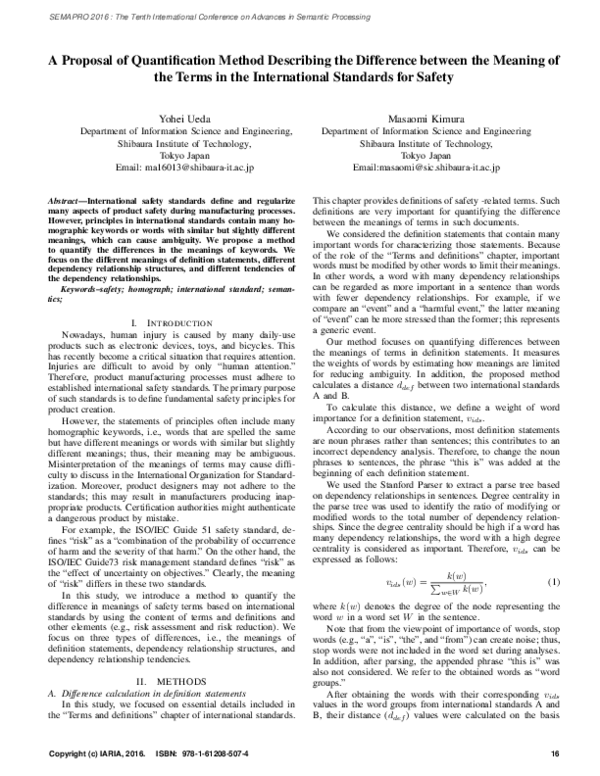 (PDF) A Proposal of Quantification Method Describing the Difference between the Meaning of the ...