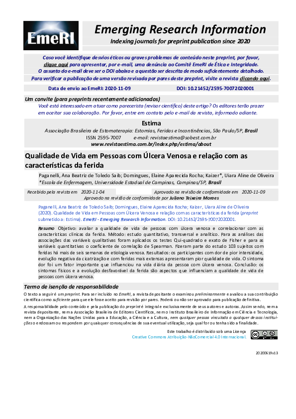 (PDF) Emerging Research Information