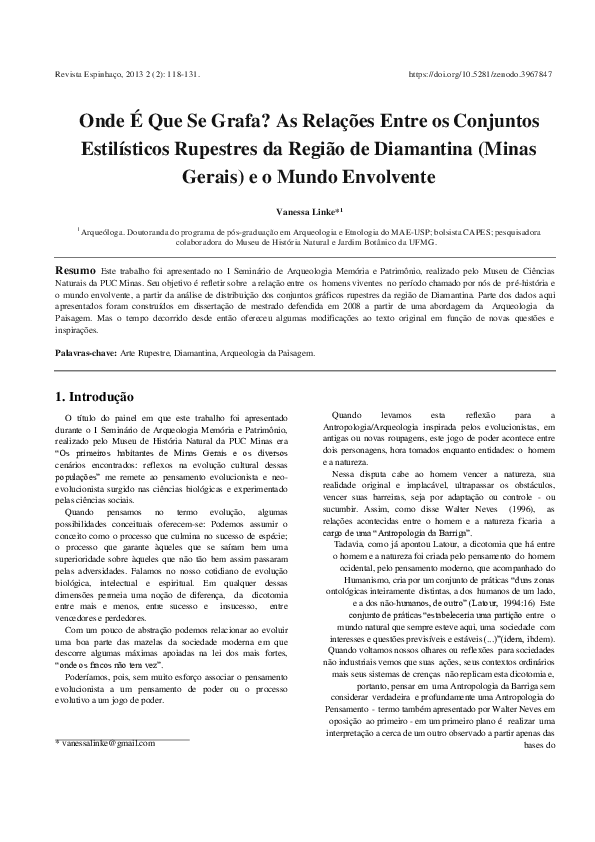 (PDF) Onde É Que Se Grafa? As Relações Entre os Conjuntos Estilísticos ...
