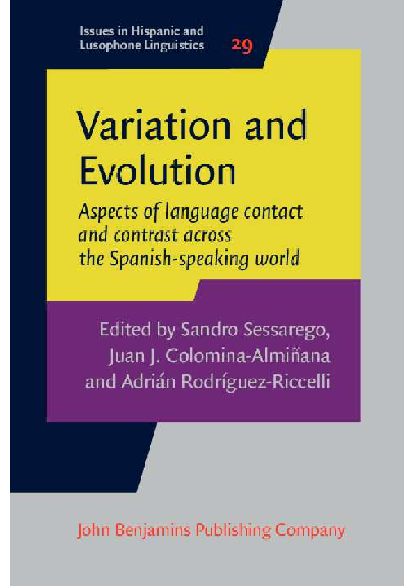 (PDF) Variation and Evolution