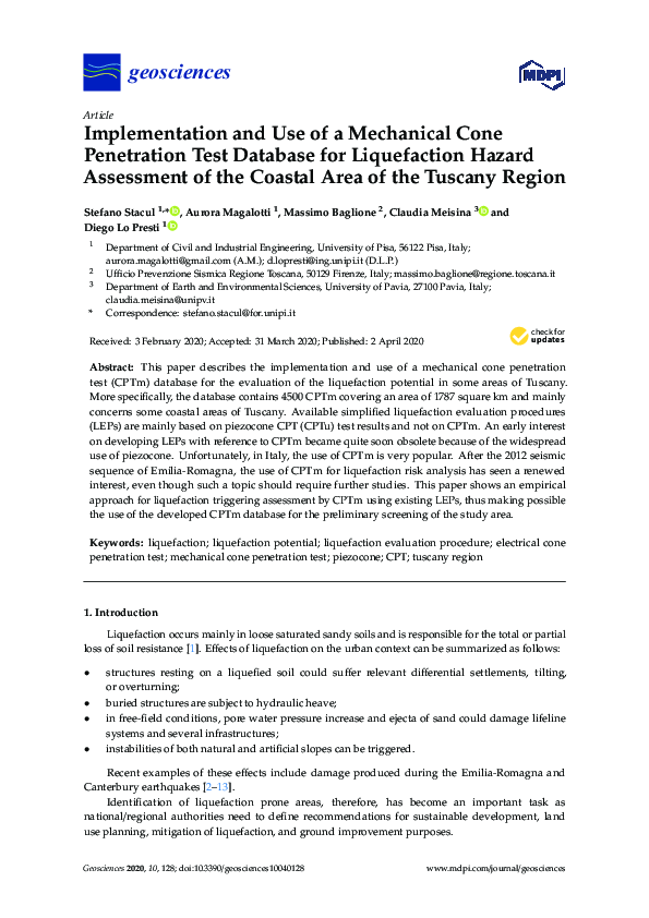 (PDF) Implementation and Use of a Mechanical Cone Penetration Test ...