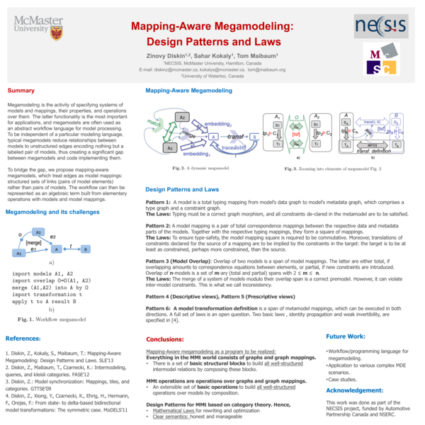 (PDF) Mapping-Aware Megamodeling: Design Patterns and Laws