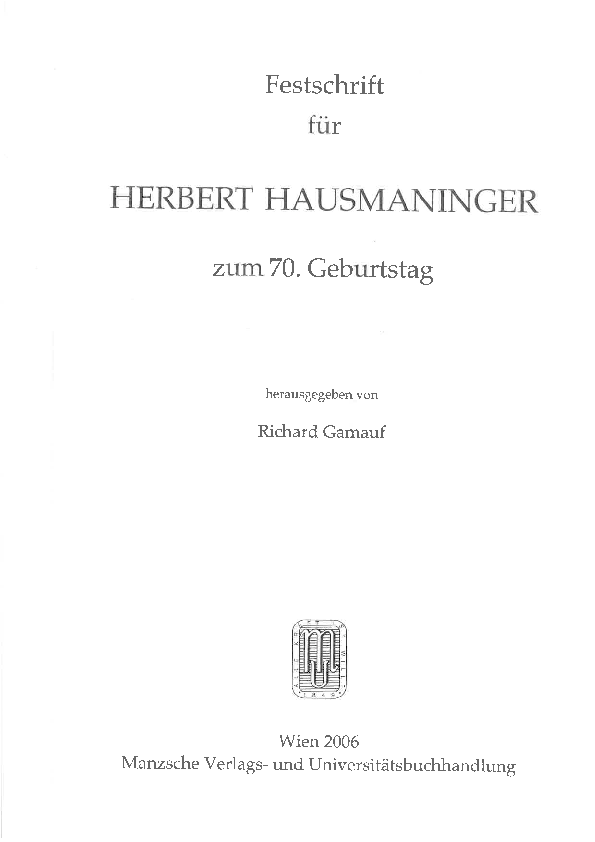 (PDF) Die obstetrix im römischen Recht