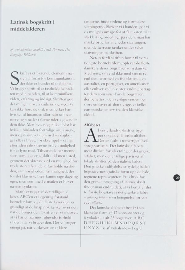 (PDF) Latinsk bogskrift i middelalderen
