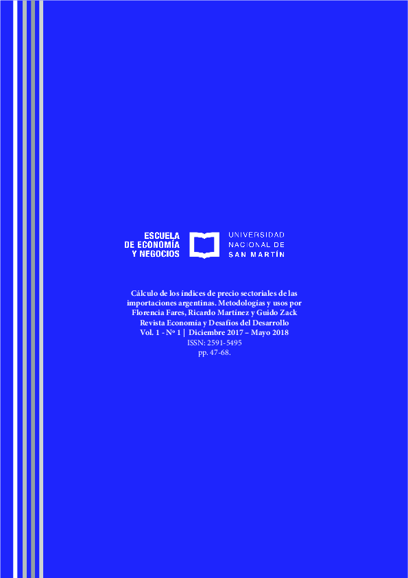 (PDF) Cálculo de los índices de precio sectoriales de las importaciones ...