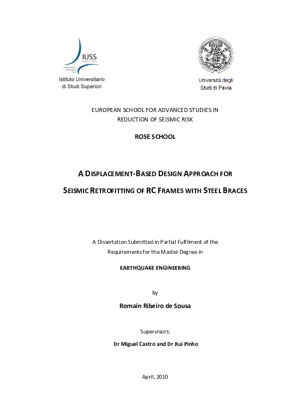 (PDF) A Displacement-Based Design Approach for Seismic Retrofitting of ...