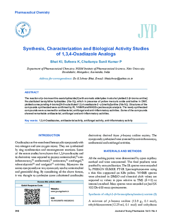 Synthesis, Characterization and Biological Activity of Some Novel Benzimidazoles