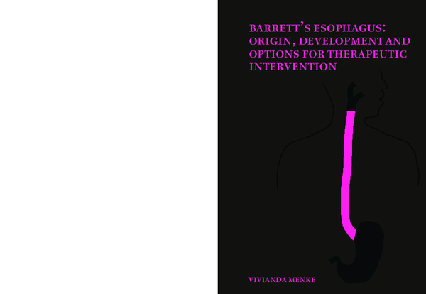 (PDF) Barrett's esophagus: Origin, development and options for ...