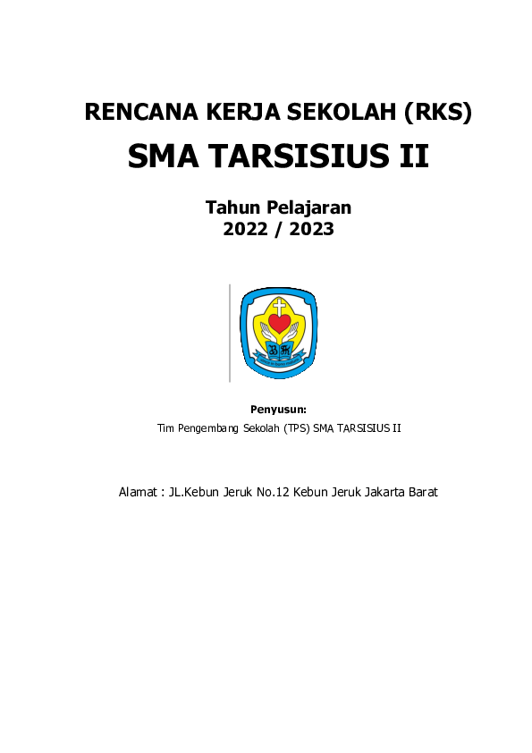 (PDF) RKS SMA TARSISIUS II-ok (1)
