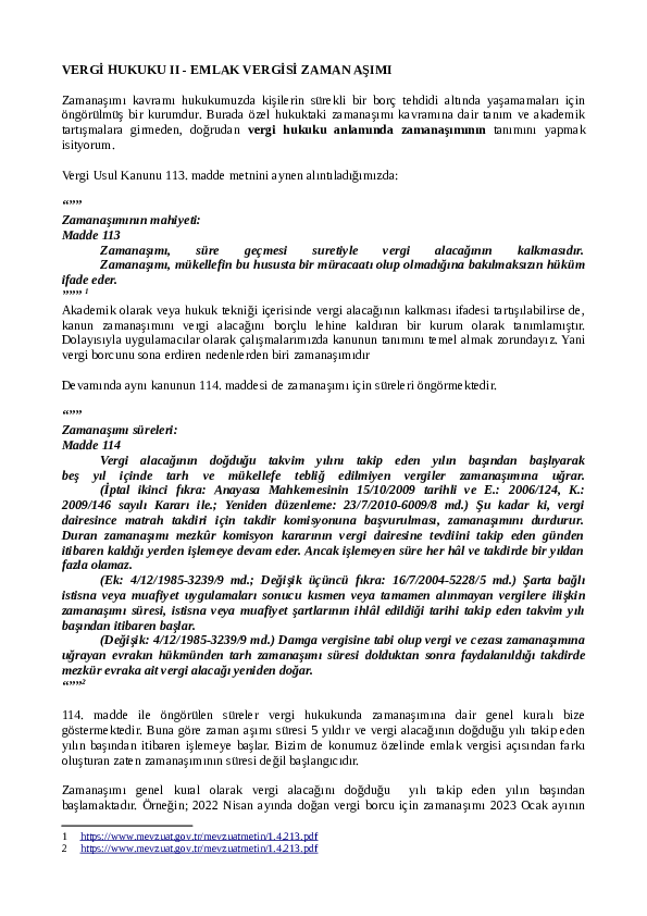 (PDF) Vergi Hukuku II