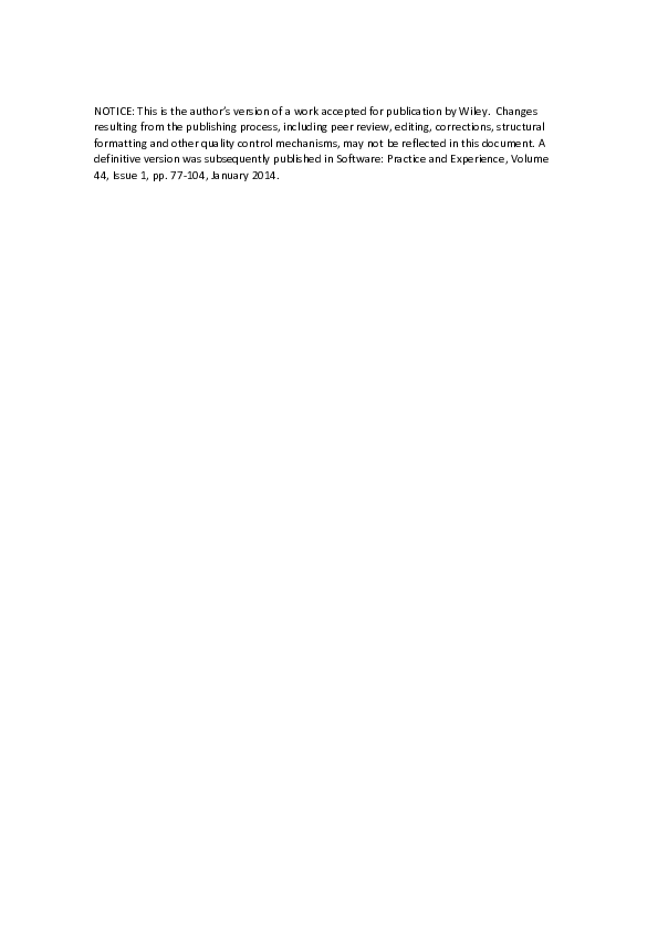 (PDF) On the suitability of dynamic languages for hot-reprogramming a ...