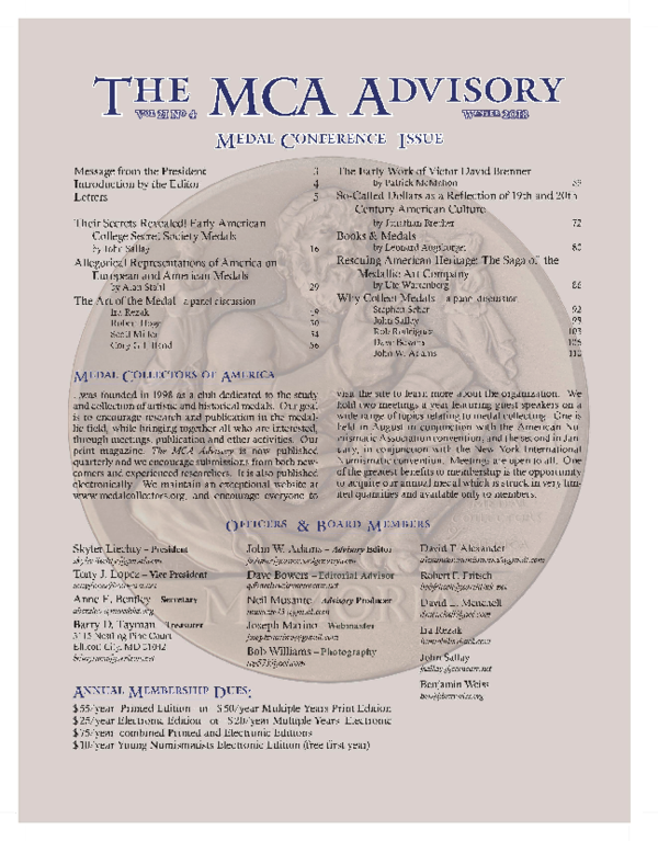 (PDF) The Art of the Medal