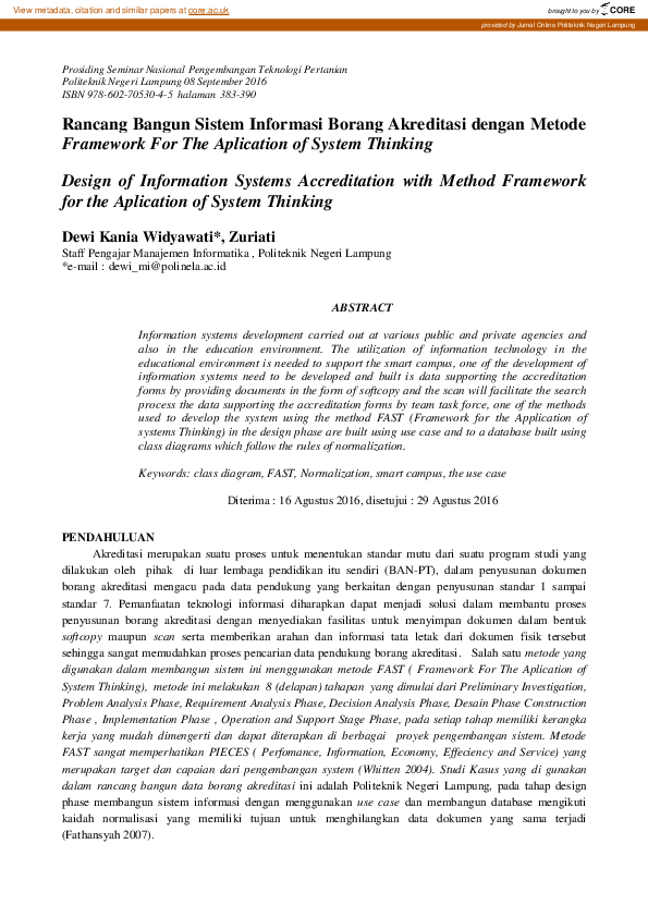 (PDF) Rancang Bangun Sistem Informasi Borang Akreditasi dengan Metode ...