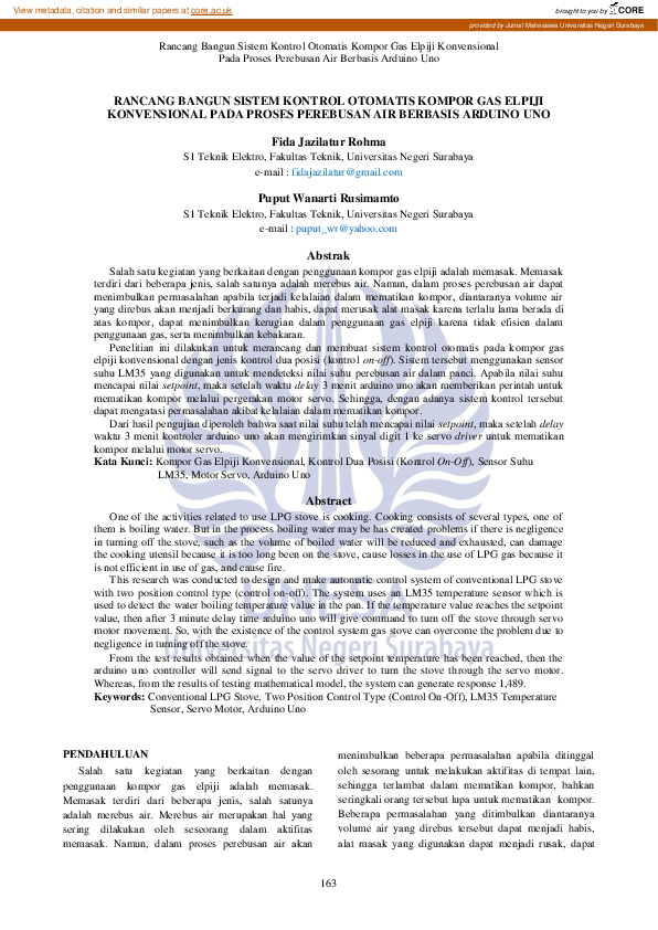 (PDF) Rancang Bangun Sistem Kontrol Otomatis Kompor Gas Elpiji ...