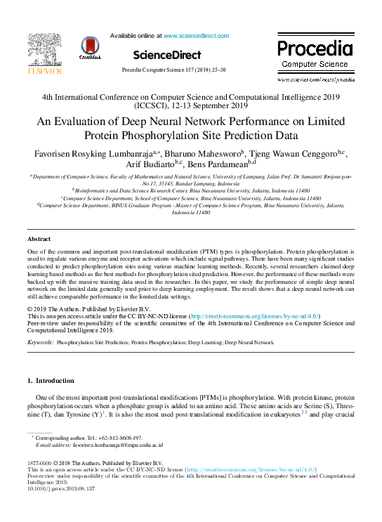 (PDF) An Evaluation of Deep Neural Network Performance on Limited ...