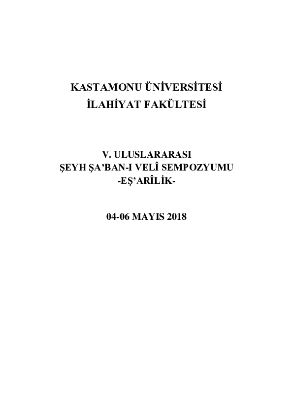 (PDF) Fıkhî Mezheplerin Etkisi Bağlamında Eş'arilik-Ehl-i Hadis ...