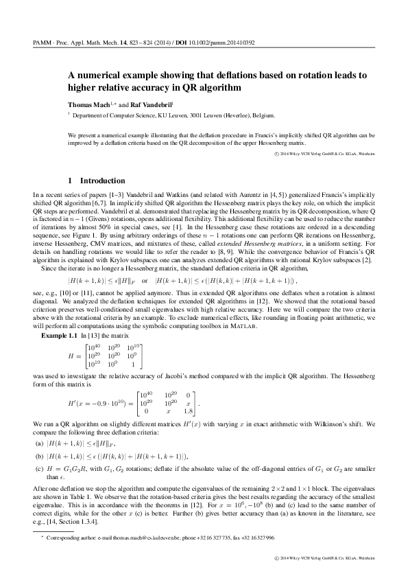(PDF) A numerical example showing that deflations based on rotation leads to higher relative ...