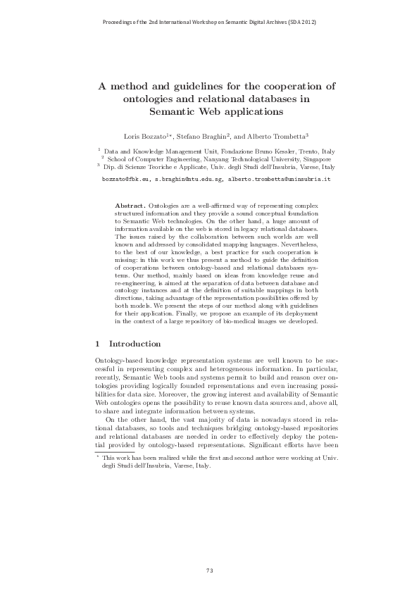 (PDF) Semantic Web Applications (PDF) Semantic Web Applications