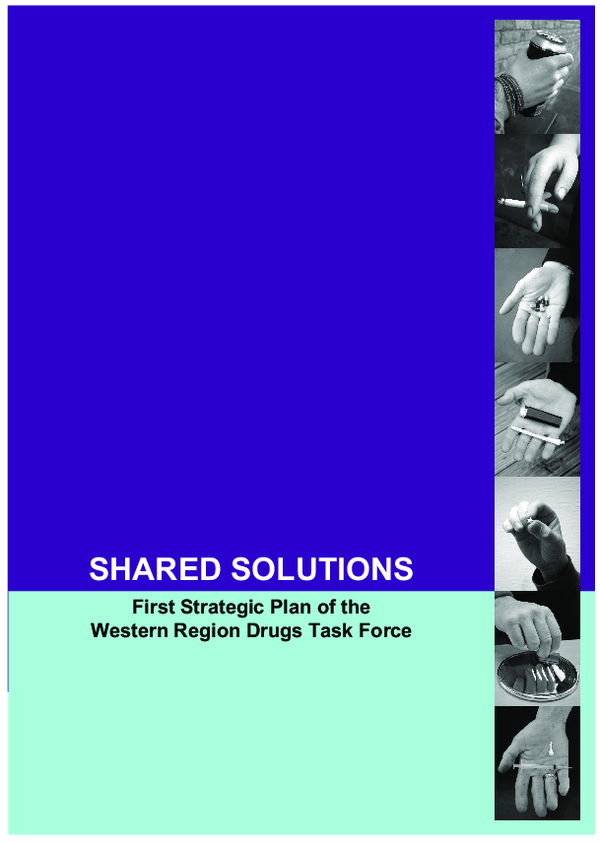 (PDF) Shared Solutions: first strategic plan of the Western Region Drugs Task Force