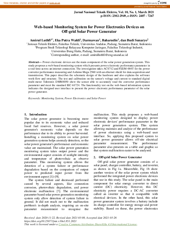 (PDF) Web-based Monitoring System for Power Electronics Devices on Off ...