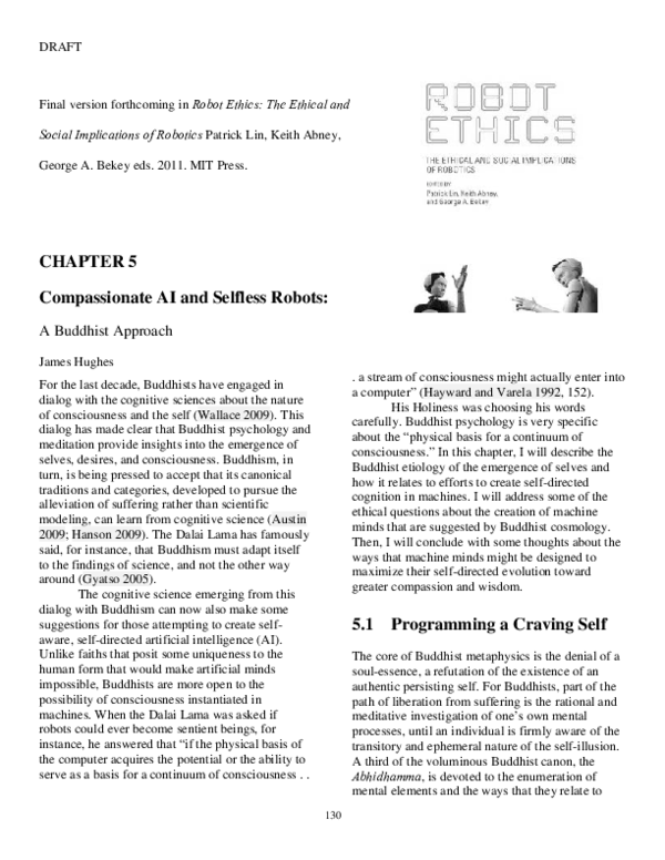 (PDF) Robot ethics: the ethical and social implications of robotics