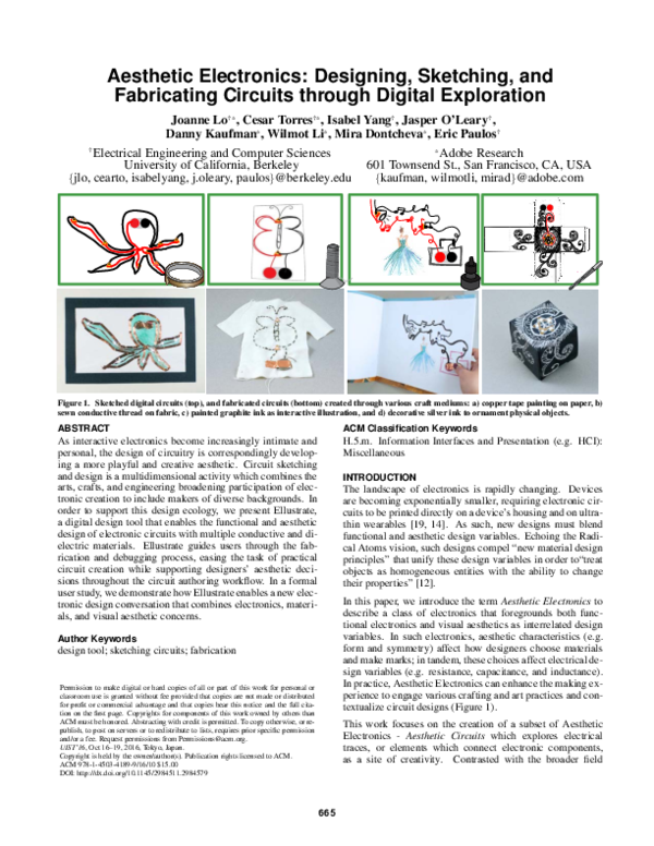 (PDF) Aesthetic Electronics