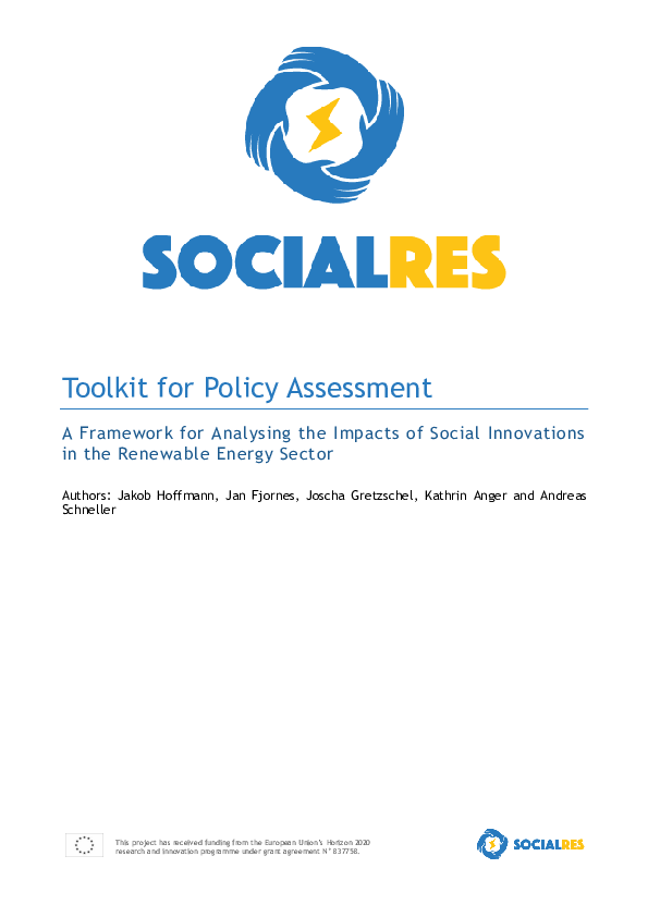 (PDF) Toolkit for Policy Assessment