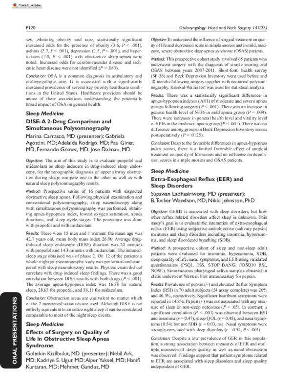 (PDF) DISE: A 2-Drug Comparison and Simultaneous Polysomnography