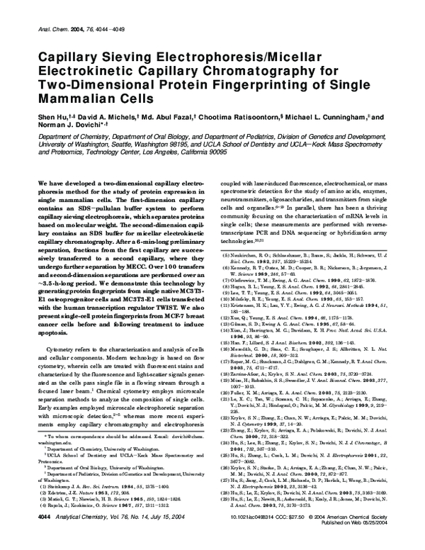 (PDF) Single Cell Proteomics