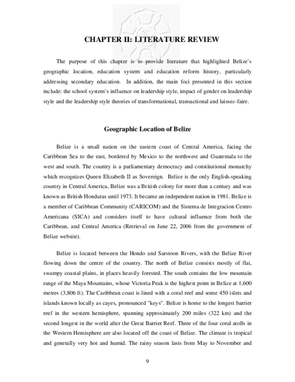 (PDF) Chapter II: Literature review